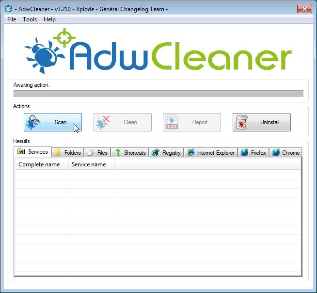 AdwCleaner 3.210 | GratisSoftware.nl Downloads