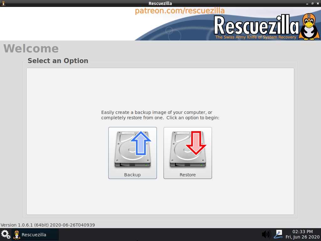 RescueZilla | GratisSoftware.nl Downloads