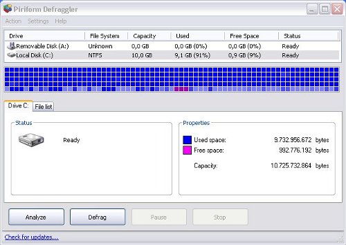 Defraggler | GratisSoftware.nl Downloads