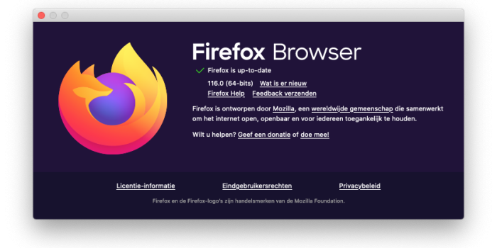 Firefox 116 met verbeterde zijbalk en geluidsknop in picture-in-picture video | GratisSoftware.nl