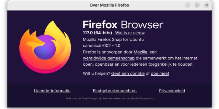 Firefox 117 is kleine zomerupdate die wat lekken dichtplakt | GratisSoftware.nl